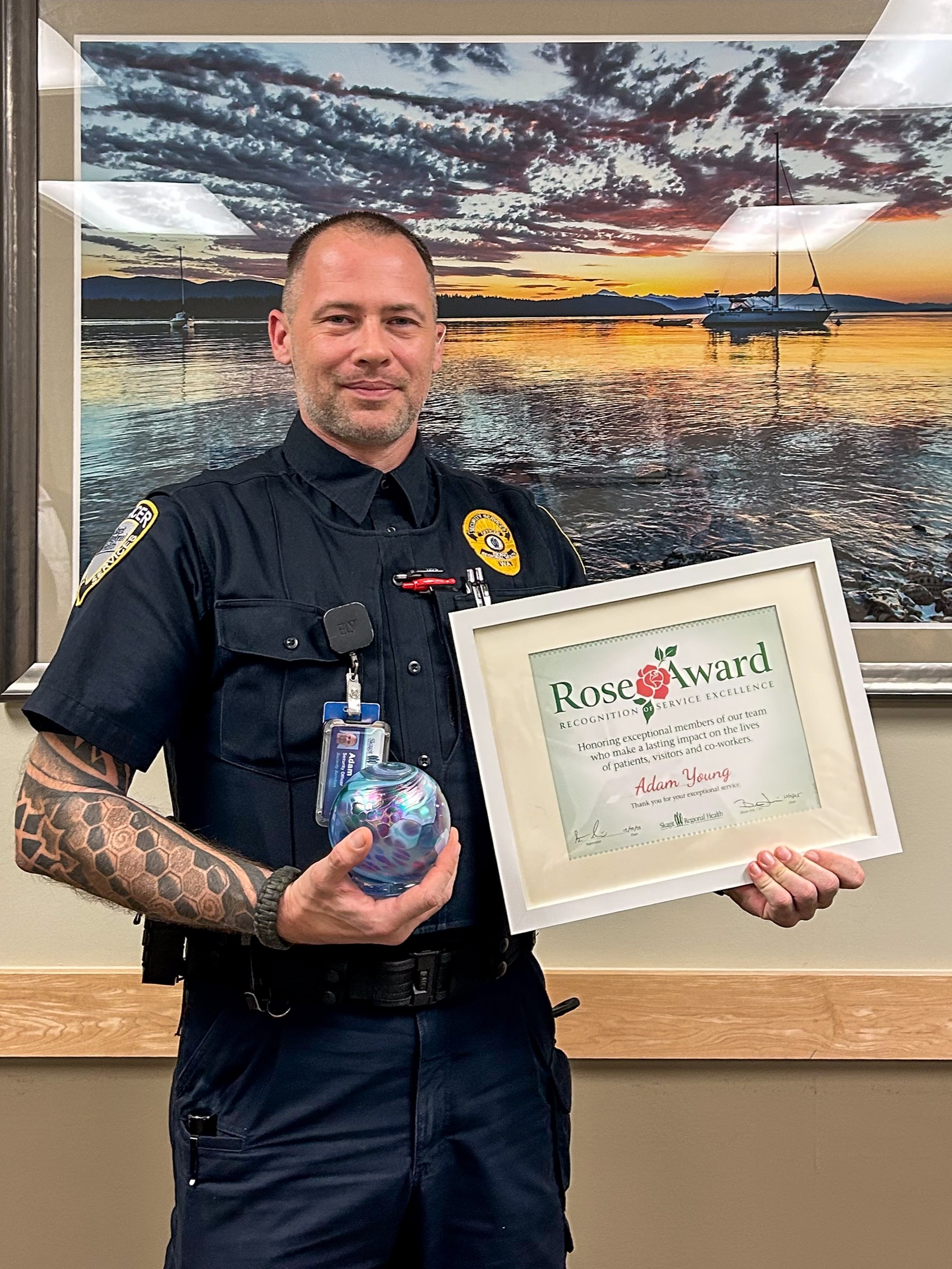 Congratulations to Rose Award recipient, Adam Young | Skagit Regional ...